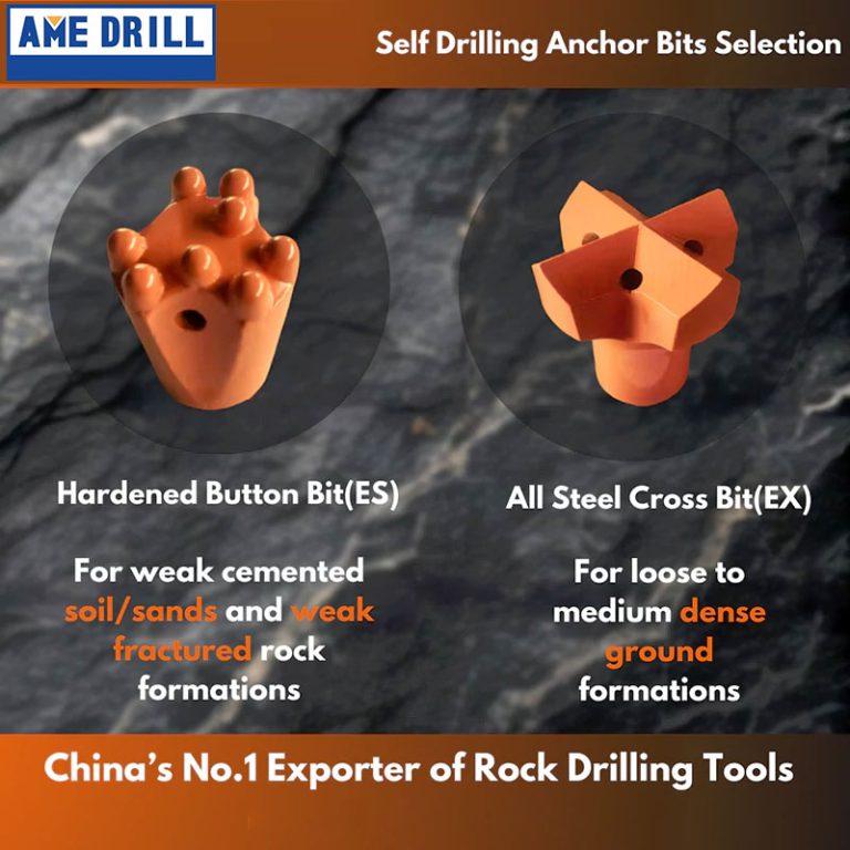 How to Choose correct Bit Head Design for DTH drill bits? - Rock ...